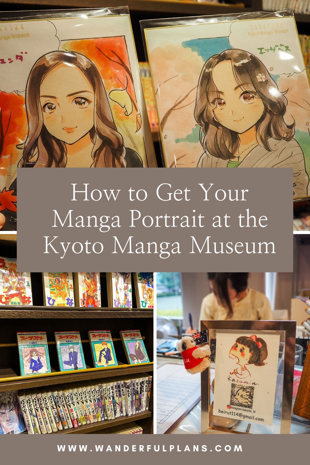 How to Get Your Manga Portrait at the Kyoto Manga Museum - Wanderful Plans